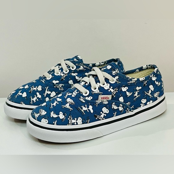Vans | Shoes | Vans Authentic Peanuts Snoopy Skateboarding | Poshmark